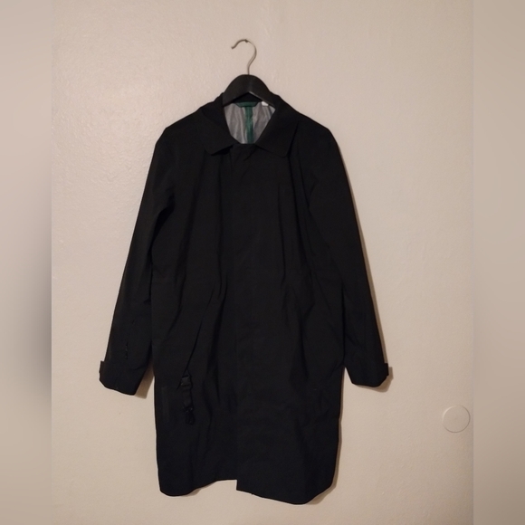 Lacoste | Jackets & Coats | Lacoste Mens Long Trench Coat Black ...